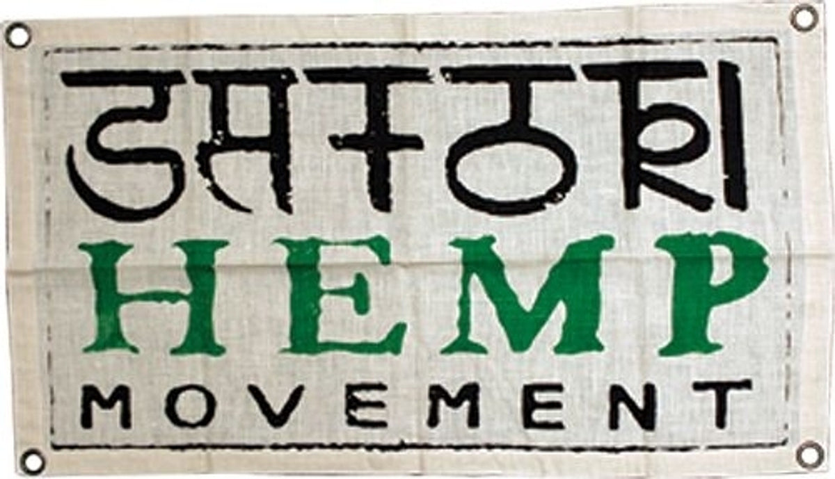 Satori Hemp Movement Hemp Flag – Hempwise